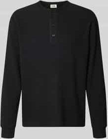 Drykorn Regular Fit Pullover mit Knopfleiste Modell Kilano