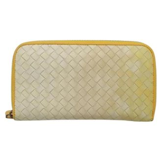Bottega Veneta Pre-owned Vintage Leder Portemonnaie - - Pre-owned - Damen - Beige - ONE SIZE