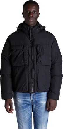 C.P. Company Schwarze Streetwear Jacke mit Premium-Isolierung - - Jackets - Herren - Schwarzk - XL