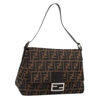 Fendi Sac bandouli&egrave;re vintage Zucca Pre-owned - Femme - Pre-owned - Brun - Taille: ONE Size