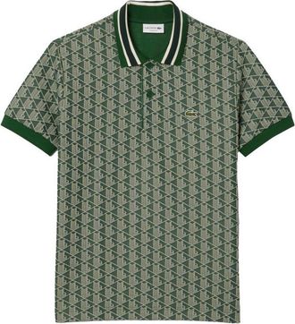 Lacoste Poloshirt Lacoste Classic Fit Monogramm Polo