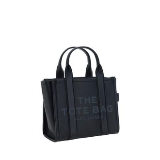 Marc Jacobs Womens Grained Calf Leather Tote Black Bos