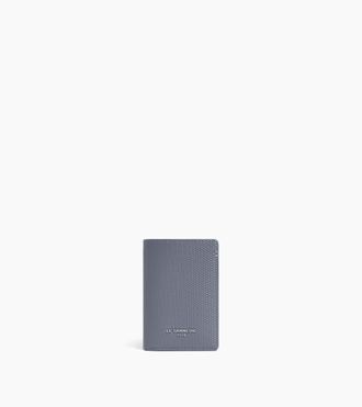 Le Tanneur Petit porte cartes Lucien en cuir signature T