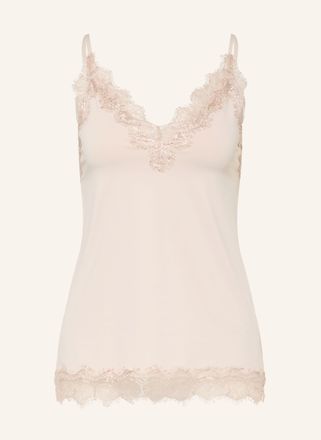 Rosemunde Top Bridget Mit Spitze weiss