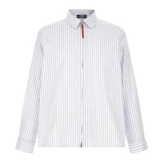 Jacquemus La Chemise Flash Shirt - Homme - Chemises - Bleu - Taille: XL