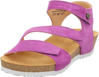 Think Damen DUMIA chromfrei gegerbte nachhaltige Sandale, ORCHIDEA 5130