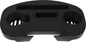 BESTONZON Faltbarer Outdoor-Stuhl-tablett mit Universellem Clip Getr&auml;nkehalter und Snackablage rutschfeste Kunststoff-Halterung f&uuml;r Garten- Strand Liegestuhl mi