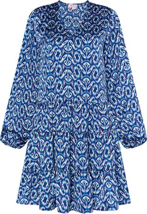 Izia Kleid Damen Blau Mehrfarbig