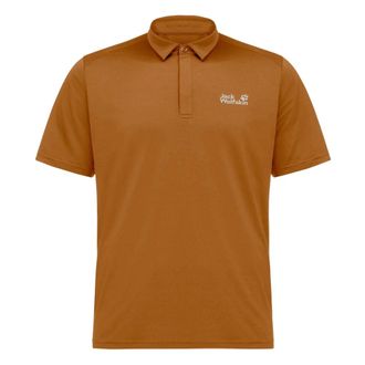 Jack Wolfskin Homme, Sport, Orange, Taille: S Delgami Polo M
