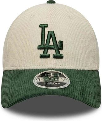 New Era Casquette 9Forty en velours c&ocirc;tel&eacute; - unisex - Accessoires - Beige - Taille: ONE Size
