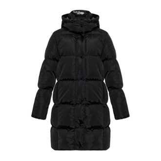 Moncler Litte Stepp-Kapuzenmantel aus Daunen - - Coats - Damen - Schwarzk - L