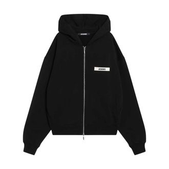 Jacquemus Herren, Sweatshirts & Hoodies, Schwarzk, MGr&ouml;&szlig;e