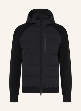 Woolrich Woolrich Daunenjacke Matt Im Materialmix schwarz