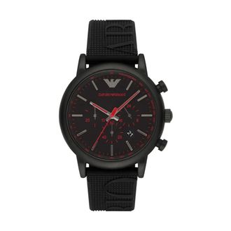 Emporio Armani Ar11024 Chronograph-Uhr - - Accessories - Herren - Schwarzk - ONE SIZE