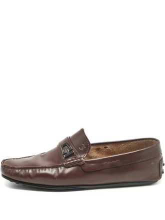 Tod's mocassins en cuir - Marron