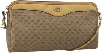 Gucci Sac bandouli&egrave;re vintage doccasion - Femme - Pre-owned - Beige - Taille: ONE Size