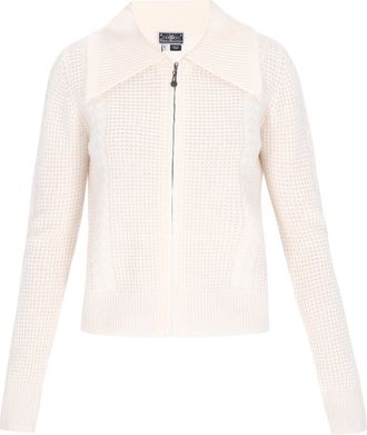 Dreimaster Dreimaster Strickjacke Frauen cremefarben