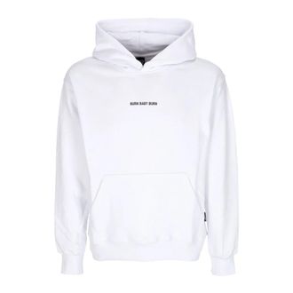 PROPAGANDA Wei&szlig;e leichte Kapuzenpullover mit Schlangenmuster - - Sweatshirts & Hoodies - Herren - Wei&szlig; - XS