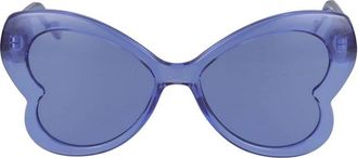 Liu Jo Femme, Accessoires, Bleu, Taille: 53 MM Lunettes de soleil Lj775S