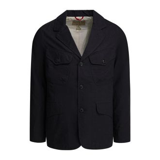 Manifattura Ceccarelli Bush Jacket - - Jackets - Herren - Blau - 4XS