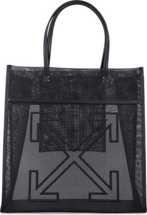 Off-white Femme, Sacs, Noir, Taille: ONE Size Market Tote Bag