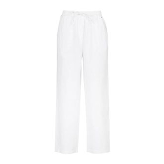 Barbour Femme, Pantalons, Blanc, Taille: 40 FR Pantalon Large Christie