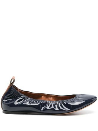 Lanvin ballerines The Leather - Bleu