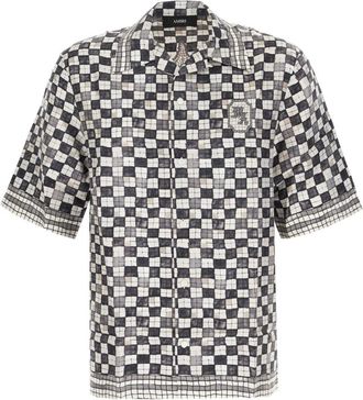 Amiri Homme, Chemises, Multicolore, Taille: S MA Checkered Bowling Shirt