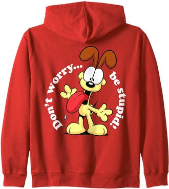 Garfield Odie Ignorance Carefree Dog 80er 90er Jahre Classic Cartoon Kapuzenjacke