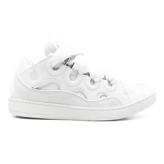 Lanvin Femme, Chaussures, Blanc, Taille: 40 EU Curb Baskets
