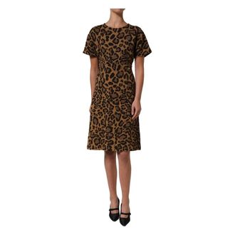 Dolce & Gabbana Damen, Kleider, Braun, XLGr&ouml;&szlig;e