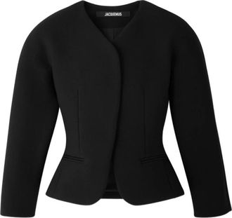 Jacquemus Damen, Jacken, Schwarzk, XSGr&ouml;&szlig;e