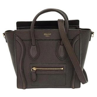Celine Pre-owned Nano Luggage Tote - - Pre-owned - Damen - Grau - ONE SIZE