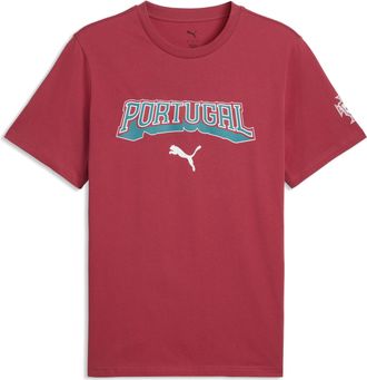 Puma T-shirt ftblCulture Portugal Homme, Accessoires, Rouge, XXL