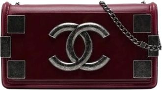 Chanel Sac port&eacute; &eacute;paule Pre-owned - Femme - Pre-owned - Rouge - Taille: ONE Size
