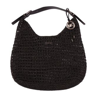 Michael Kors Femme, Sacs, Noir, Taille: ONE Size Borsa hobo grande a spalla