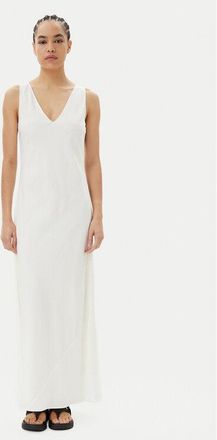 Calvin Klein Sommerkleid K20K208355 Wei&szlig; Regular Fit