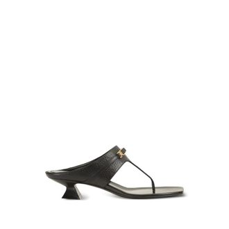Sergio Rossi Femme, Chaussures, Noir, Taille: 37 1/2 EU Grande Vita Sandal