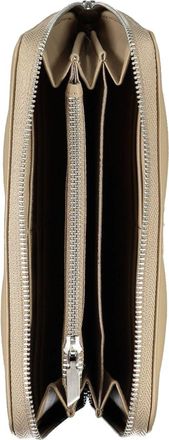 Calvin Klein Quilted Polyester Wallet - Beige