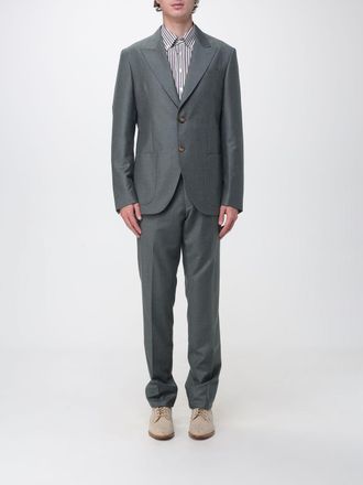 Etro Einreihiger Wollanzug von mit klassischem Revers und aufgesetzten Taschen