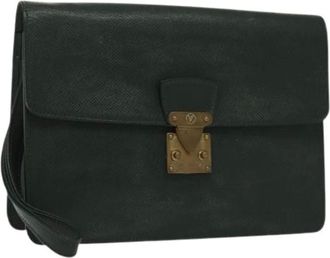 Louis Vuitton Pre-owned Cuir pochettes-minaudieres - Femme - Pre-owned - Vert - Taille: ONE Size