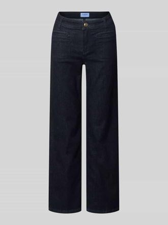 Cambio Cropped Fit Gerade Hose aus Baumwoll-Mix Modell TESS CROPPED
