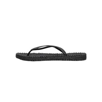Ilse Jacobsen Femme, Chaussures, Noir, Taille: 38 EU Sandales de Plage Noires &agrave; Paillettes Cheerful01