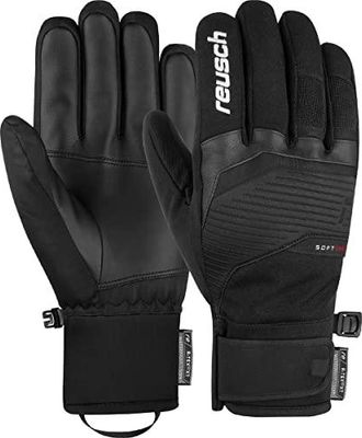Reusch Venom R-tex Gants dhiver extra chauds, imperm&eacute;ables et respirants pour homme, noir/blanc, 7 (EU)