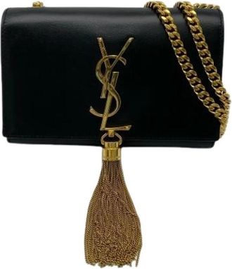 Saint Laurent Sac bandouli&egrave;re vintage doccasion - Femme - Pre-owned - Noir - Taille: ONE Size