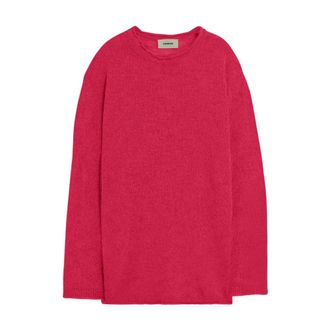 A Paper Kid Homme, Pulls, Rose, Taille: S Tricot ras du cou