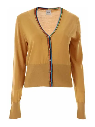 Paul Smith Cardigan - Jaune Fonc&eacute;