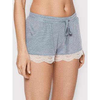 Etam Pyjamashorts Warm Day 6485851 Blau Regular Fit