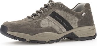 Gabor Herren Sneaker Low,Halbschuhe,Wechselfu&szlig;bett,zertifiziertes Leder,Freizeitschuhe,Turnschuhe,Laufschuhe,Black/Graphite,46 EU / 11 UK