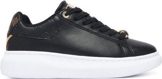 Guess Sneakers FLTFRE LEA12 Schwarz